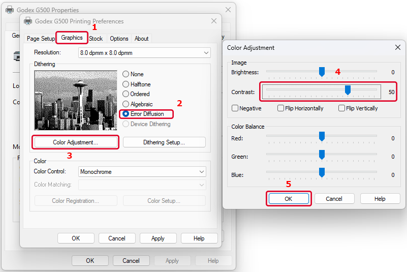 Hướng dẫn cấu hình cài đặt Driver máy in Godex G500 chi tiết